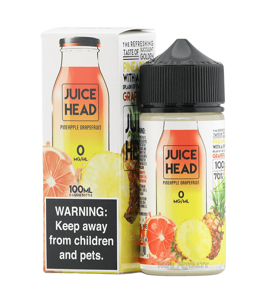 Juice Head E-Liquid - Pineapple Grapefruit • VAPED4U