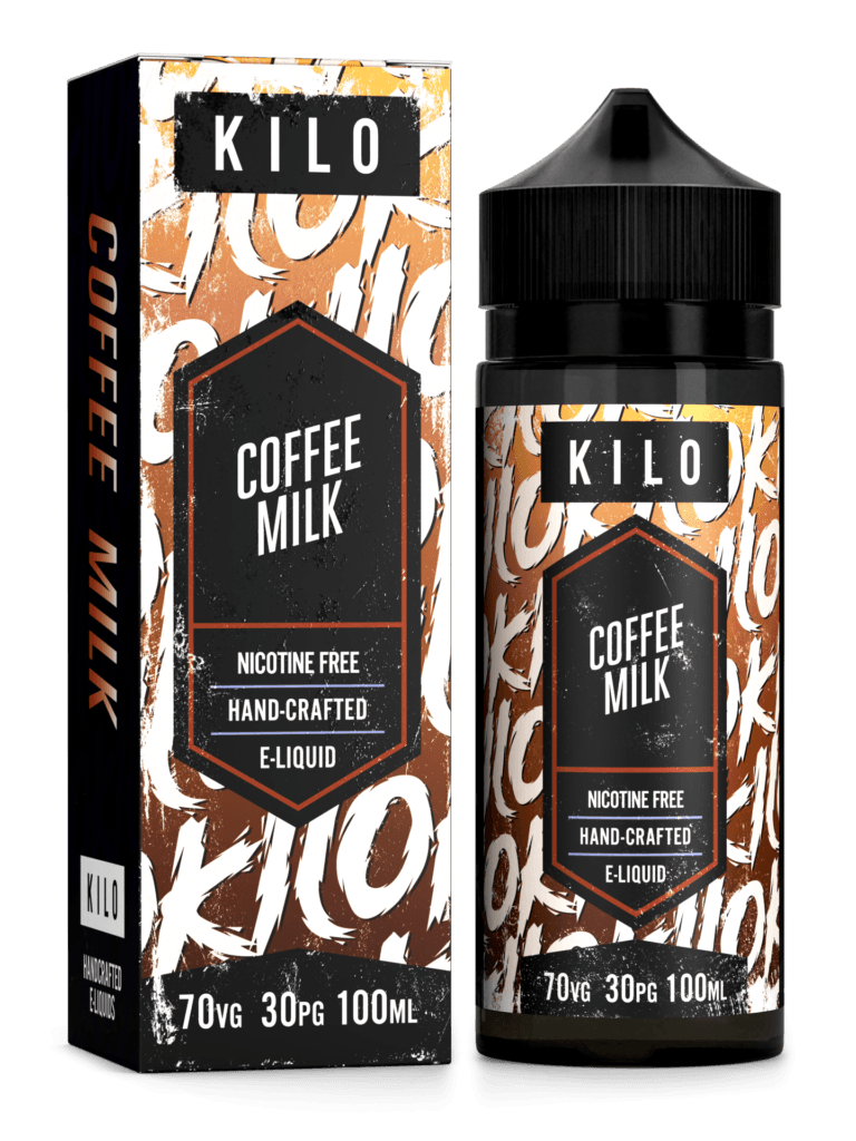 Kilo E Liquid Coffee Milk VAPED4U Kilo E Liquid Coffee Milk VAPED4U